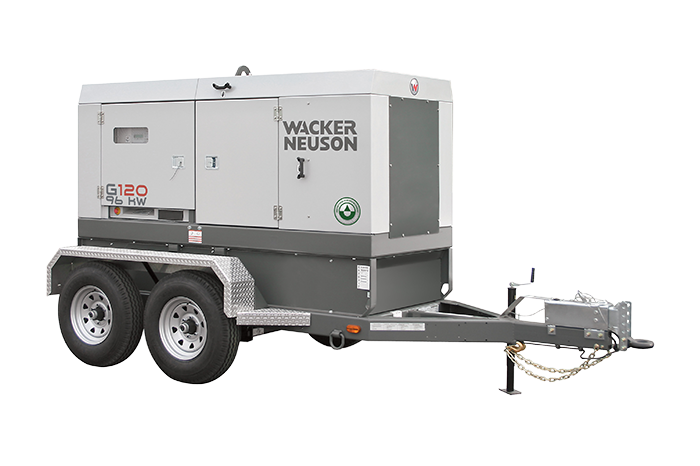 Wacker Neuson G120 Mobile Generator 96kW Cummins Tier 4i 5200003854 ...
