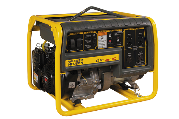 WACKER NEUSON PORTABLE GENERATOR GP 6600A 0620985 – HYDRO TECHNOLOGY ...