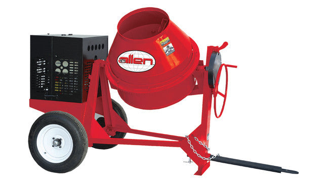 Allen Engineering ACM7H8 Concrete Mixer 7 Cu. Ft. Steel Drum 061700 ...